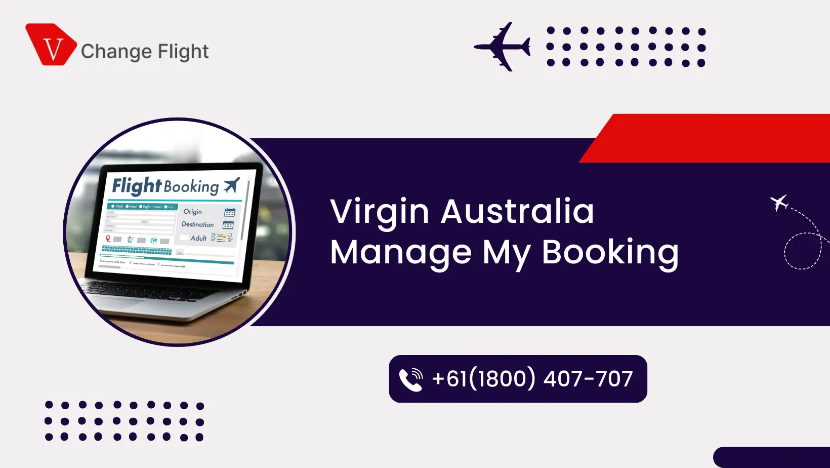 +61(1800) 407-707 Virgin Australia Manage Booking: Quick Guide